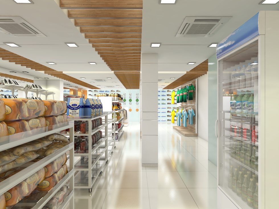 Modern Showroom Outlet Interior Design in 2025