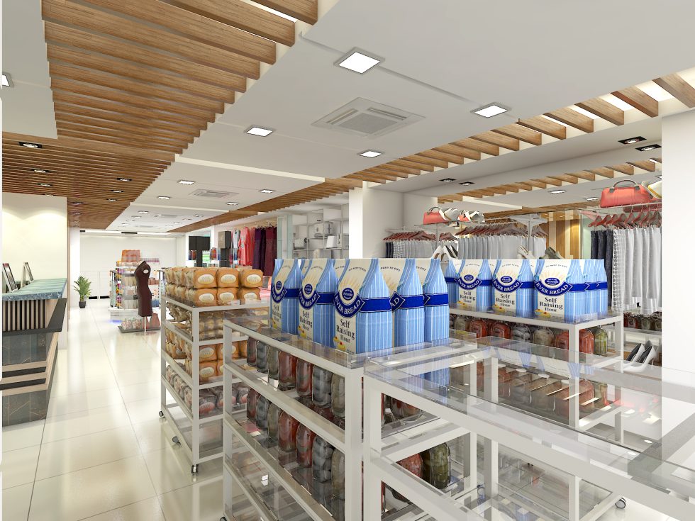 Modern Showroom Outlet Interior Design in 2025